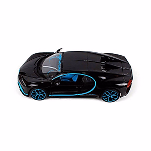 Bugatti Chiron 42 Hard Top, Black - Maisto 31514BK - 1/24 Scale Diecast Model Toy Car