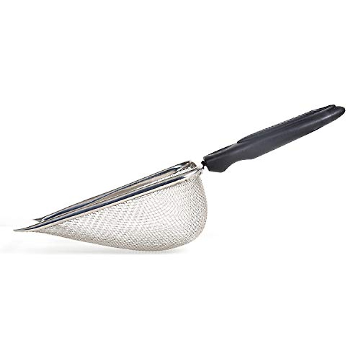 REPTI ZOO Reptile Sand Stainless Steel Fine Mesh Reptile Substrate Metal Sand Shovel Terrarium Substrate Durable Litter Cleaner Corner Scoop
