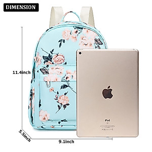 JIANYA Mini Backpack Girls Women Small Backpack Purse Fashion Floral Travel Bag for Kids Aldult