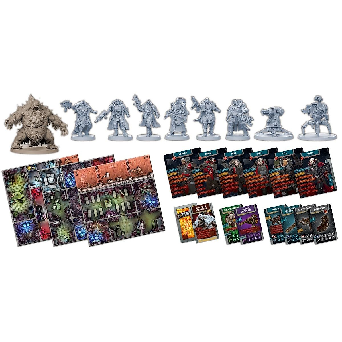 CMON Zombicide Invader Black Ops Expansion - Unleash The Black Ops Squad Against Xenos on PK-L7! Cooperative Strategy Game with Tabletop Miniatures, Ages 14+, 1-6 Players, 1 Hour Playtime, CMON