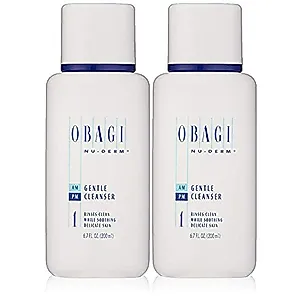 Obagi Nu-Derm Gentle Cleanser, 6.7 Fl Oz Pack of 2