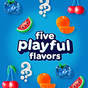 Airheads Candy, Bites, Assorted Fruit Flavor, Non Melting, 6oz Bag, Box of 12 Bags