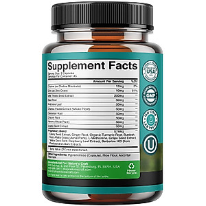 Liver Cleanse Detox & Repair Formula - Herbal Liver Support Supplement with Milk Thistle Turmeric Dandelion Root & Artichoke Extract for Liver Health - Silymarin Milk Thistle Liver Detox Capsules 90ct