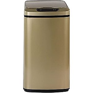 Hanover Gold 9-Liter / 2.3-Gallon Trash Can with Sensor Lid