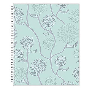 Blue Sky 2024 Weekly and Monthly Planner, January - December, 8.5" x 11", Frosted Cover, Wirebound, Rue Du Flore (101602-24)