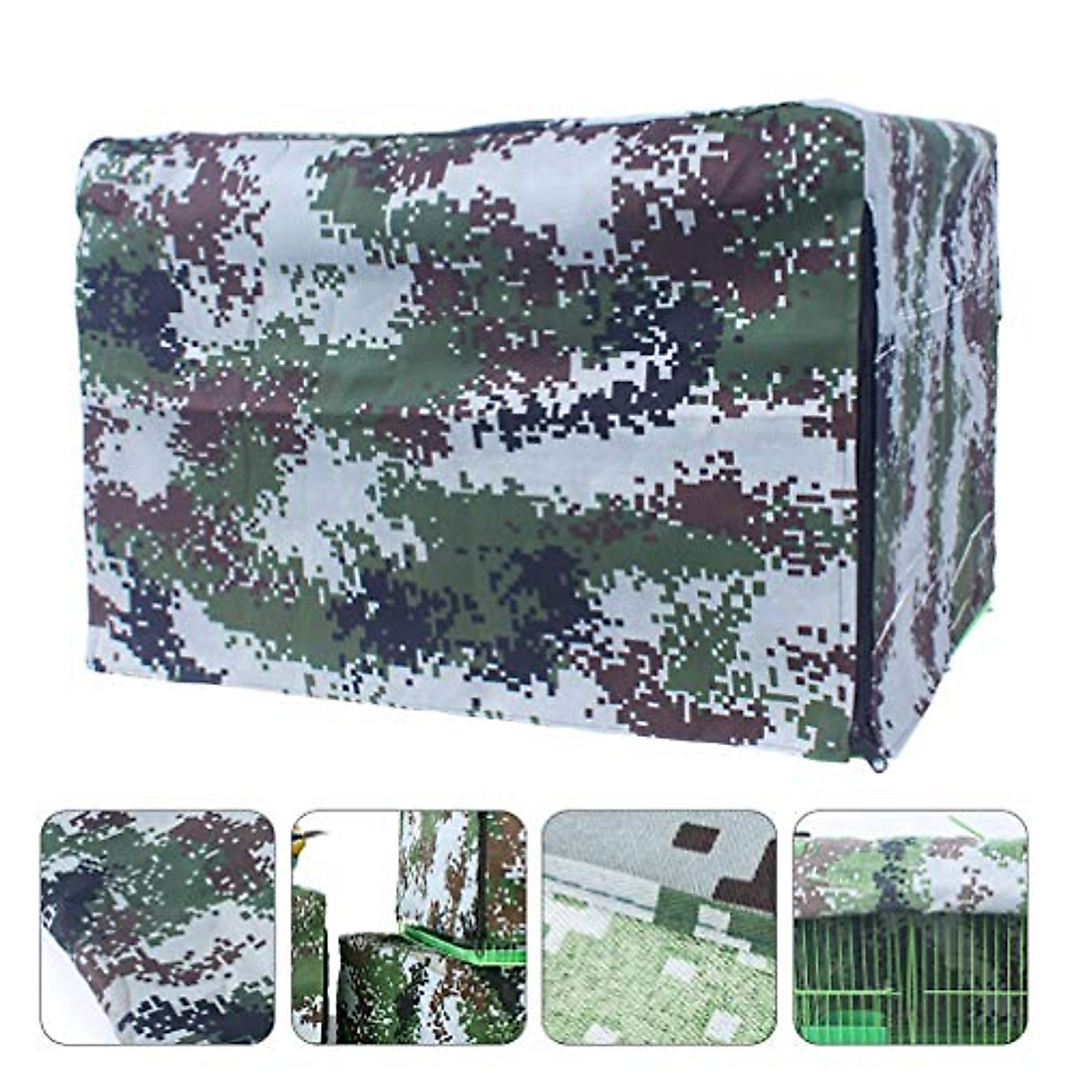 balacoo Bird Cage Cover Good Night Parakeet Pet Cage Cover Washable Parrot Cage Shield Case