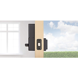 Kwikset 99250-208 Kevo Contemporary Bluetooth Deadbolt, Polished Chrome