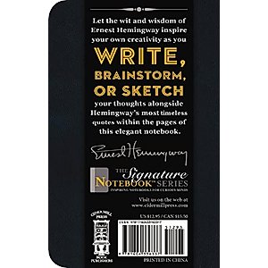 The Ernest Hemingway Signature Notebook: An Inspiring Notebook for Curious Minds (5) (The Signature Notebook Series)