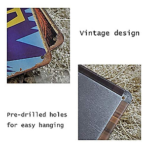 The Beach is Calling and I Must Go 20X30 cm Retro Look Tin Decoration Painting Sign for Home Kitchen Bathroom Farm Garden Garage Inspirational Quotes Wall Decor