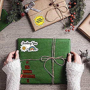 Small Business, Handmade Sticker,Packaging Sticker (Sun Rainbow)