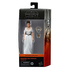 STAR WARS The Black Series Princess Leia Organa (Yavin 4) Toy 6-Inch-Scale A New Hope Collectible Action Figure, Kids 4 and Up F1876