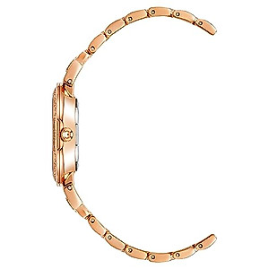 Anne Klein Women's Premium Crystal Accented Bracelet Watch, AK/2928