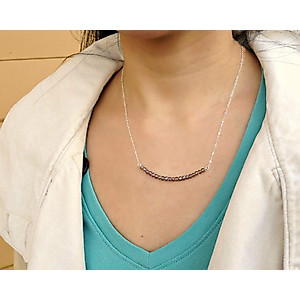 EFYTAL 20th Birthday Gifts for Women, Sterling Silver Beaded Necklace, 20th Birthday Decorations, Gifts for 20 Year Old Female