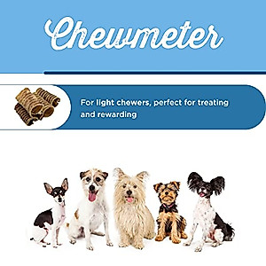 Best Bully Sticks Premium 3 Inch Beef Trachea Dog Chews (50 Pack) - All-Natural, Grain-Free, 100% Beef, Single-Ingredient Dog Treat Chew - Promotes Dental Health