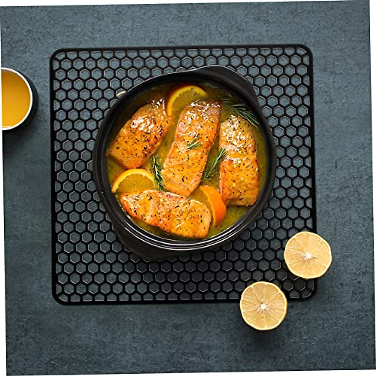 Silicone Table mat Under Sink Organizers and Storage Kitchen Sink Accessories countertop Under Sink mat Kitchen Sink mats Under Sink Storage placemat Silica Gel Pot Rack Dishes