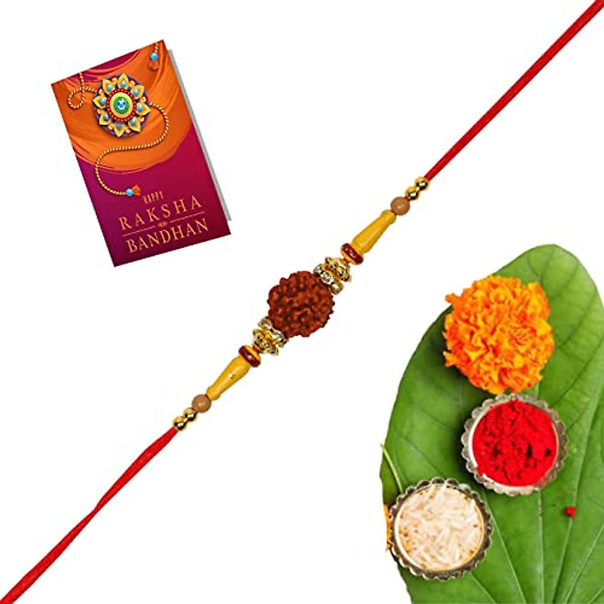 Rakhi for Brother | Rakhi bracelet for brother | Rakhee | Designer Rakhi | Rakhi Set Rudraksha Rakhi Raksha Bandhan | raki | Bhaiya Bhabhi Rakhi | multi designed rakhi gifts for brother Rakhi Gift Set | Rakhi | Rakhi delivery in USA