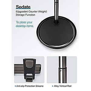 Phone Stand,Cell Phone Stand of Desk,Multi-Phone Holder,Adjustable Height,Unlimited Vision,Stable Base,Support All Phones and Screens from 2-15.6 inch+4.7 inch,(iPhone, Android,Switch,etc.),