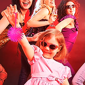 36 Pcs LED Puffer Ball Glowing Puffer Balls, Goodie Bag Stuffers Squishy Ball Light up Toys for Birthday Goodie Bag Filler, Stocking Stuffers Sensory Supplies, Boys and Girls