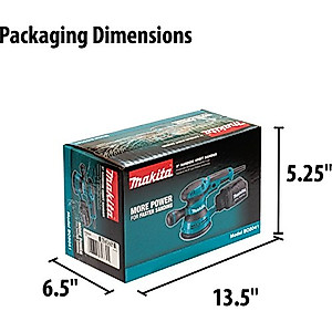 Makita BO5041 5" Random Orbit Sander, Variable Speed