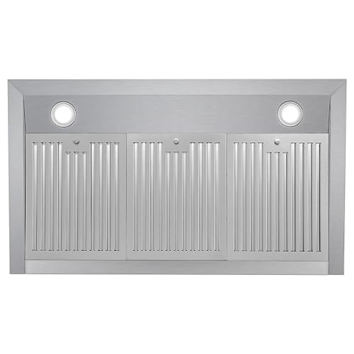 COSMO UMC36 36 in. Haven Collection 380 CFM Ducted Under Cabinet Range Hood, LED Lights, Touch Controls, Stainless Steel