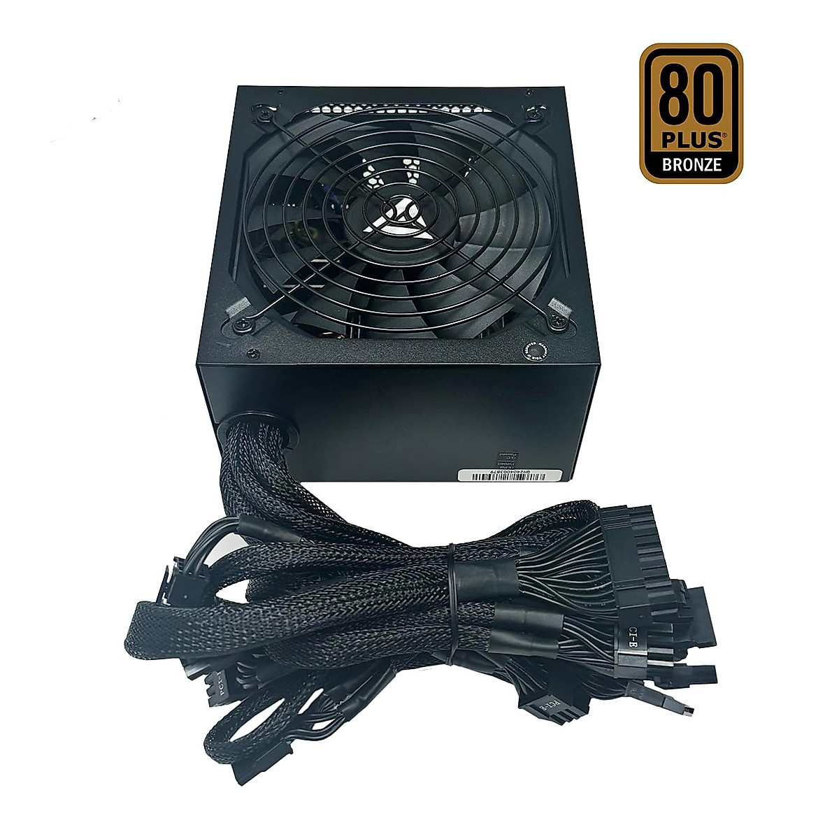 Apevia ATX-JP800W Jupiter 800W 80 Plus Bronze Certified Active PFC ATX Gaming Power Supply, Supports Dual/Quad Core CPUs, SLI/Crossfire/Haswell, 3 Year Warranty