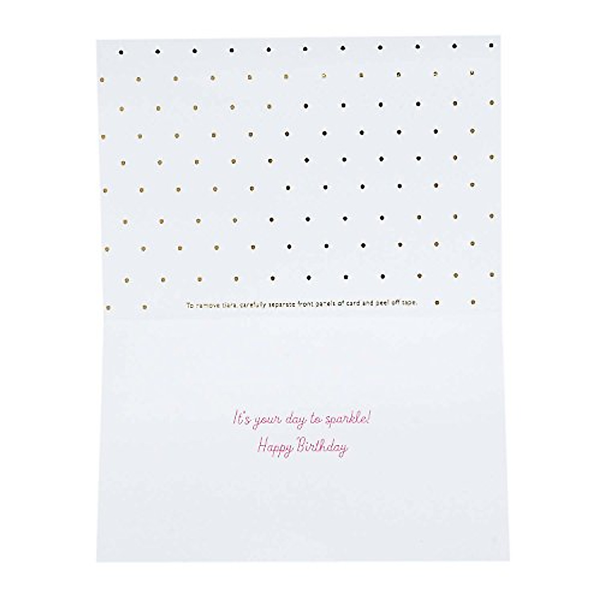 Hallmark Signature Birthday Card (Princess Crown)