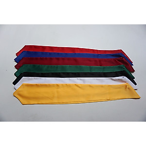 Grad Days Unisex Children Plain Graduation Stole 50'' Long White