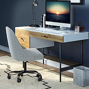 Frassie 28 Inch Office Chair Metal Base Replacement Heavy Duty 2500 Lbs Universal Computer Chair Base Part with 5 Casters