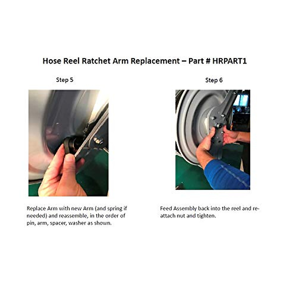 Primefit HRPART1 Locking Cam and Spring assembly - Replacement part for Primefit HRRUB380503 Air Hose Reel