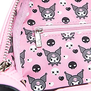 Loungefly Sanrio Glow in the Dark Kuromi and Baku female Backpack