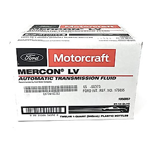 Motorcraft MERCON LV Automatic Transmission Fluid (ATF) **12 Quart Case**
