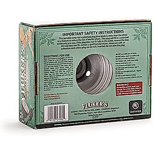 Fluker's Repta-Clamp Lamp Ceramic with Dimmable Switch 5.5in - Includes Attached DBDPet Pro-Tip Guide