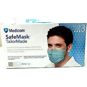 Medicom 2070 Safe Mask Tailormade Masks (Pack of 50)