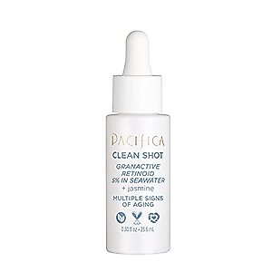 Pacifica Clean Shot Granactive Retinoid 5 Percent In Seawater Unisex, 0.8 Oz