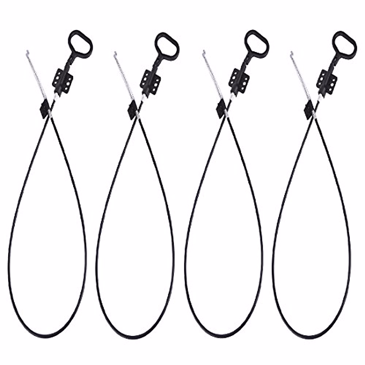 Anndason 4 Pcs Sofa Recliner Replacement Parts Cable with D-Ring Release Pull Handles