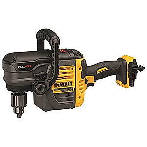 DEWALT FLEXVOLT 60V MAX* Right Angle Drill, Stud/Joist, 1/2-Inch, Tool Only (DCD460B)