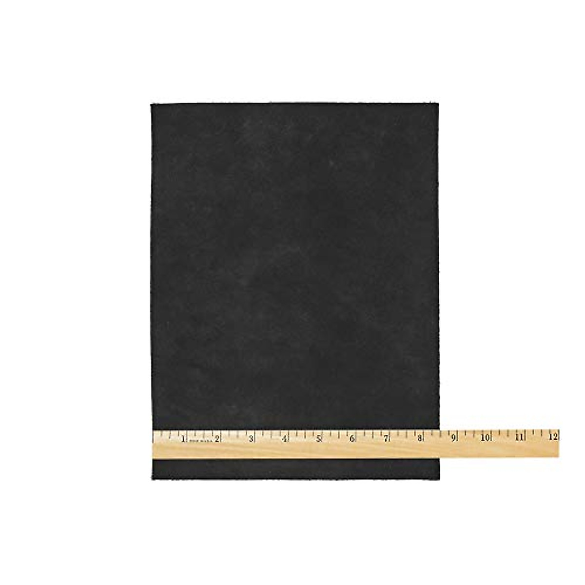 Suede Trim Piece 8-1/2"X11"-Black