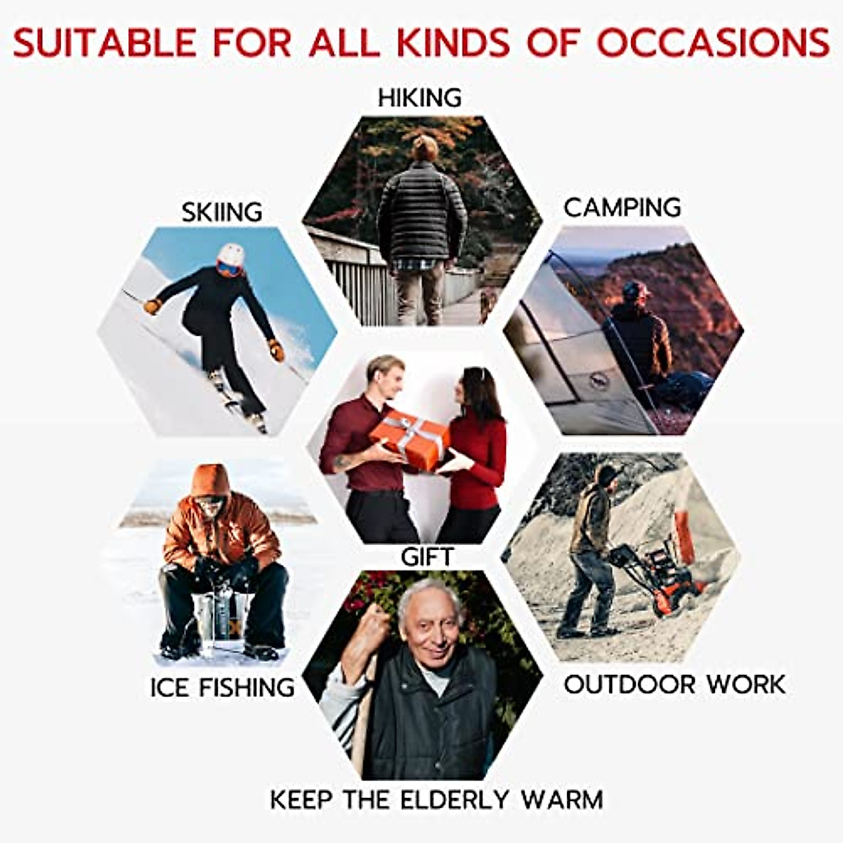 Sailwind Men's Lightweight Heated Vest Smart Electric Rechargeable Jacket With Removable Hood (Battery Included) US Large Navy Blue