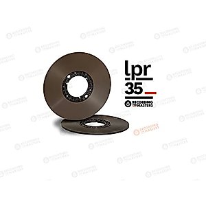 NEW RTM PYRAL BASF LPR35 1/4" 3600' 1100m 10.5" Pancake Eco REEL TAPE NAB RMG/EMTEC Studio Mastering R34530