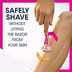 Schick Intuition F.a.b. Razor for Women with 1 Handle and 3 Razor Blade Refills