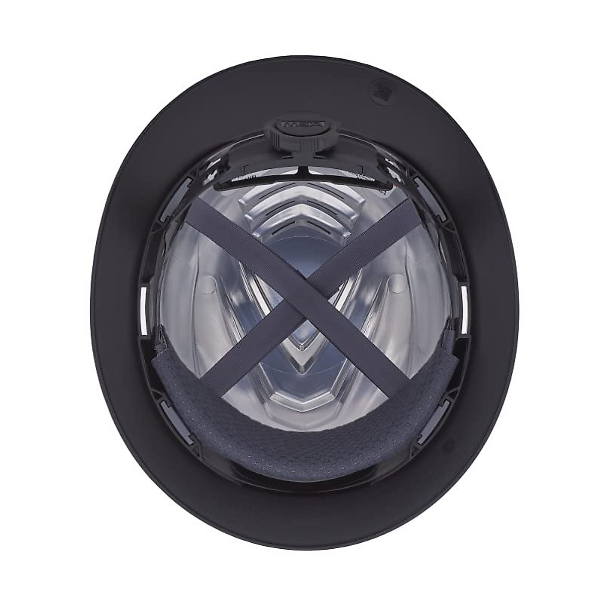 MSA 10215835 V-Gard C1 Vented Black Full Brim Hard Hat with ReflectIR Cooling Thermal Barrier and Fas-Trac III Suspension - Uses Highly Innovative Cooling Features to Help Alleviate Heat Stress