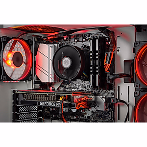 Skytech Shiva Gaming PC Desktop - AMD Ryzen 5 5600X 3.7GHz, RTX 3060 Ti 8GB GDDR6, 16GB DDR4 3200, 1TB SSD, 600W Gold PSU, AC WiFi, Windows 11 Home 64-bit