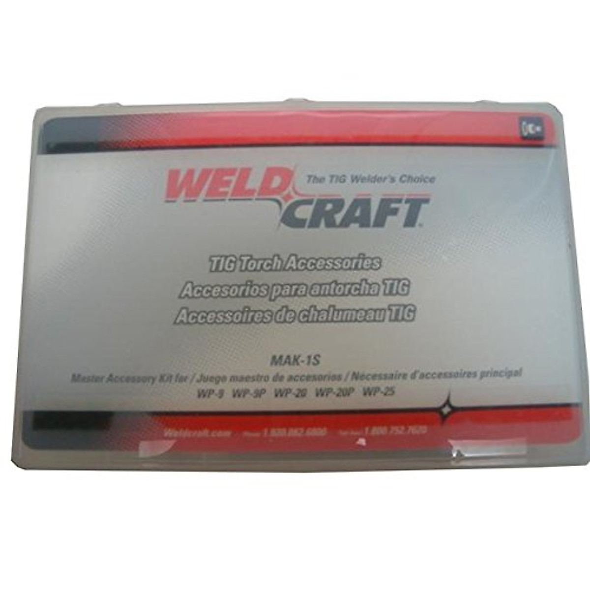 Weldcraft Starter Kit, WP-9, WP-9P, WP-20, WP-20P (MAK-1S)