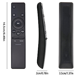 Replacement Samsung Soundbar Remote Control for All Samsung Sound Bar Home Theater Audio Surround Sound Bluetooth System
