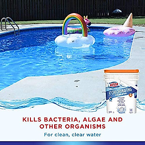 HTH 42041 3-inch Chlorinating Tablets Swimming Pool Chlorine, 35 lbs