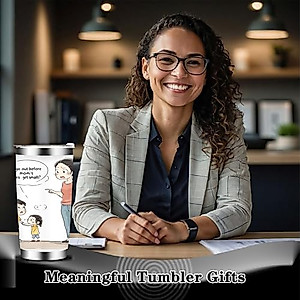 FOCIUZTA 20oz Cartoon Family Tumbler with lid, Travel Coffee Cup, Ideal for Easter, Mother Day, and birthday gifts