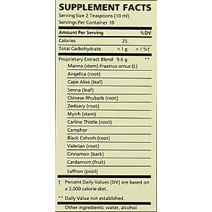 Natures Way Natureworks Swedish Bitters, 3.38 Fl Oz (Pack of 1)