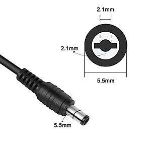 12V DC 2A Wall Power Supply Adapter with 2.1mm x 5.5 Plug 2A(2000MA) AC 100-240V to DC 12Volt Transformers, Switching Power Source Adaptor for 12V 3528/5050 LED Strip Lights
