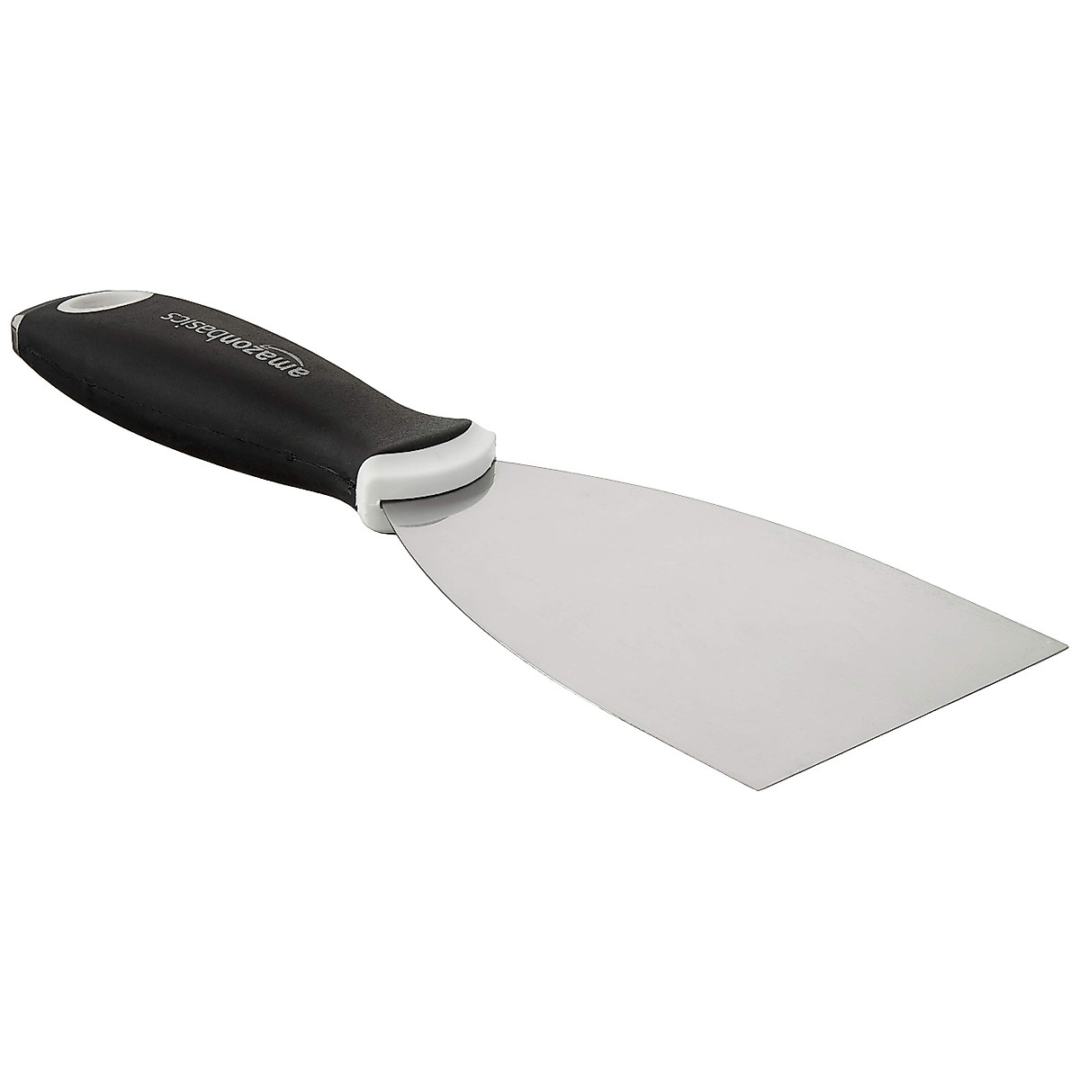 Amazon Basics 1-1/2" Flexible, Soft Grip, Carbon Steel Putty Knife with Hammer End