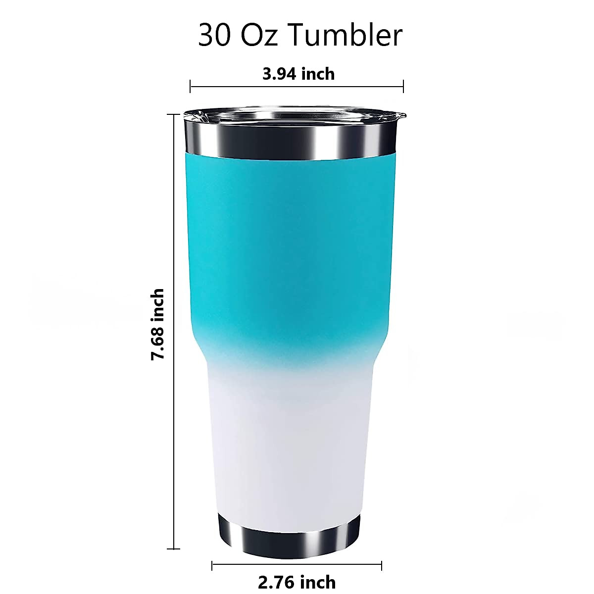 Haven Space Collections Travel Coffee Mug 30 Oz - Leak Proof Stainless Steel Tumbler - Insulated Coffee Mug